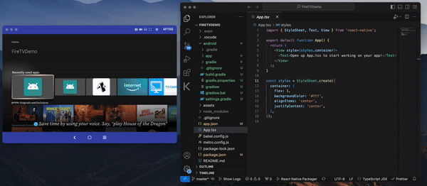 Get started with React Native for Fire OS